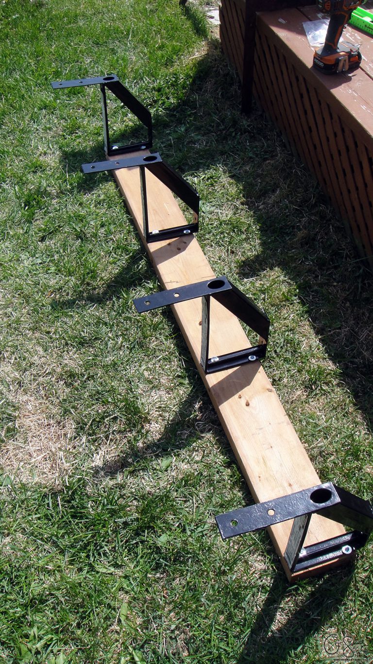 Building a Single Step with Brackets | Madness & Method