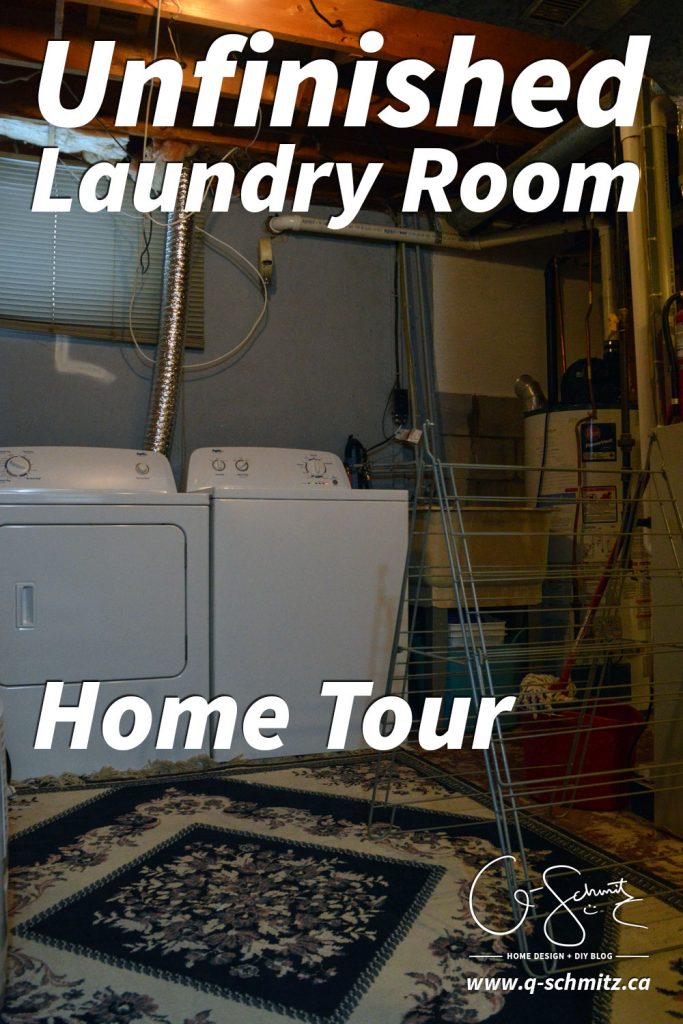 Unfinished Laundry Room Tour | Madness & Method