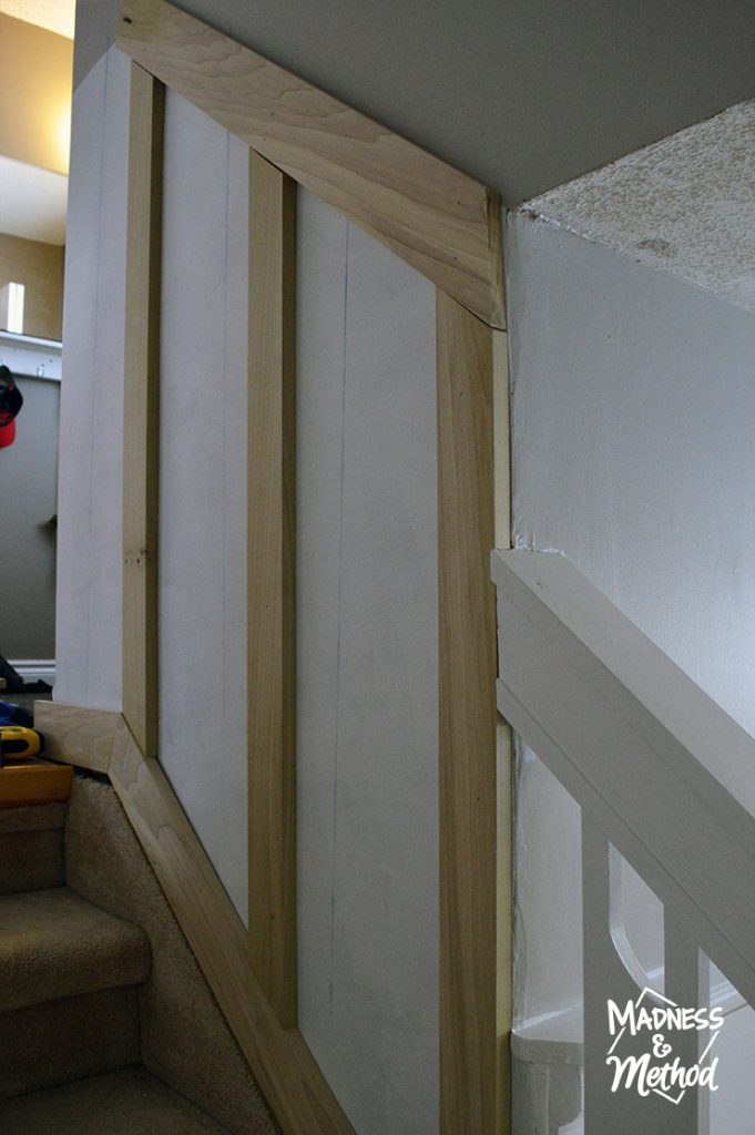 DIY Board & Batten Staircase | Madness & Method