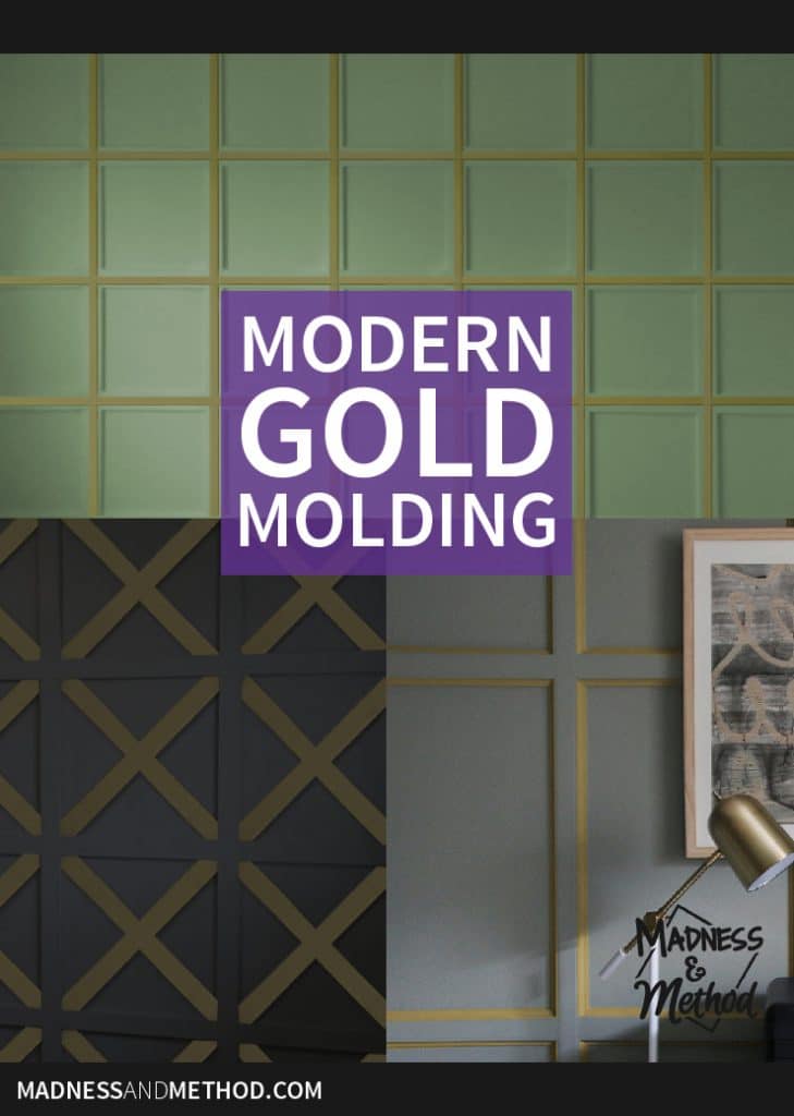 Modern Gold Molding | Madness & Method