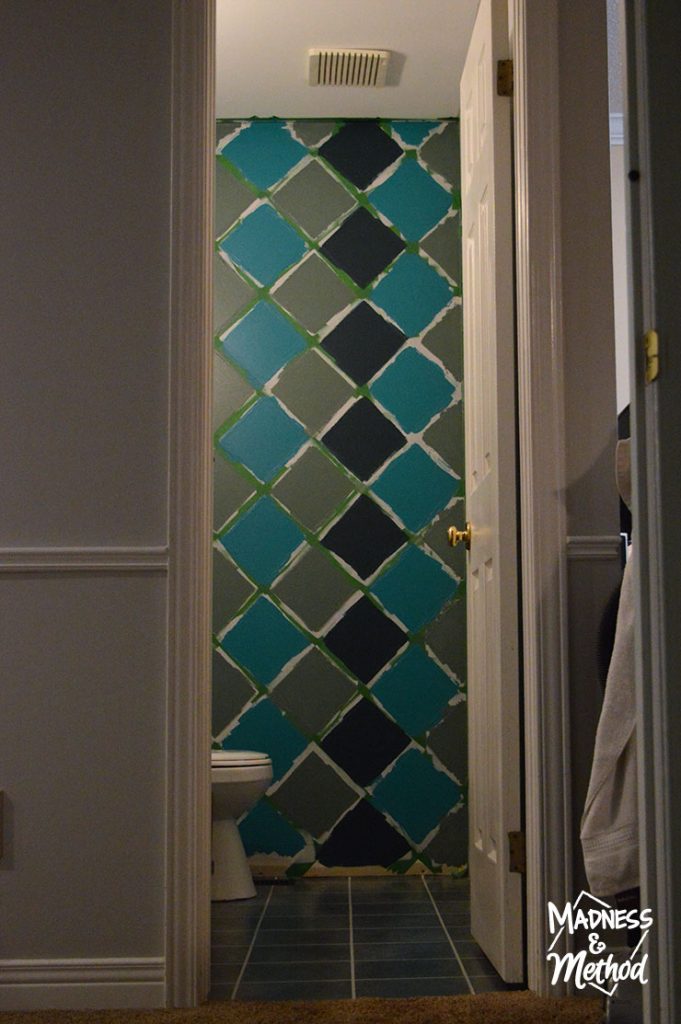 Diamond Accent Wall | Madness & Method