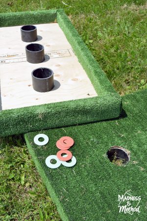 Washer Toss Game DIY | Madness & Method