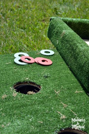 Washer Toss Game DIY | Madness & Method