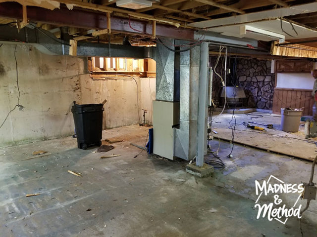 Rental Basement Demolition | Madness & Method