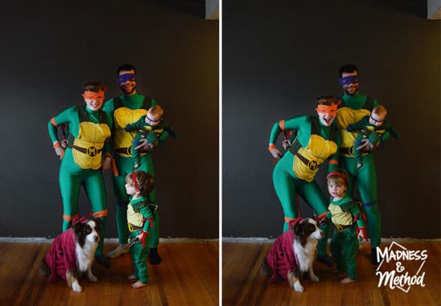TMNT Family Halloween Costumes | Madness & Method
