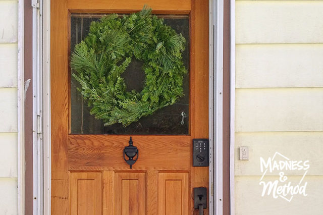 Back Door Entrance Makeover | Madness & Method