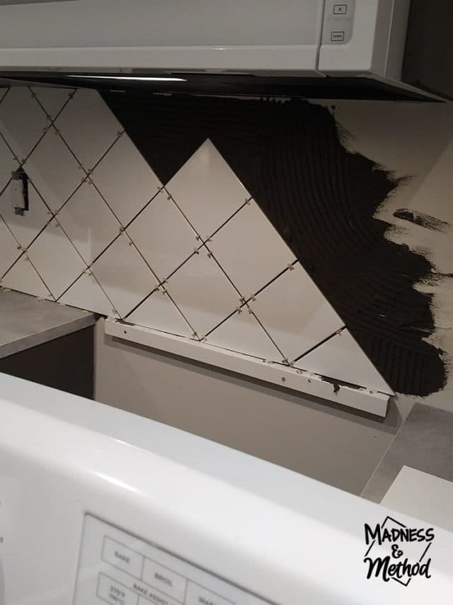 Tips on Installing a Diamond Tile Pattern | Madness & Method