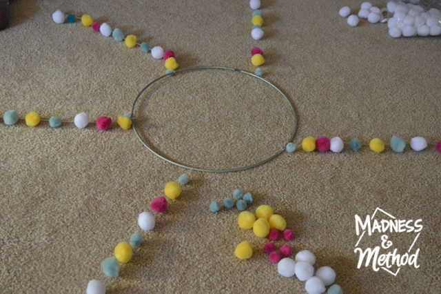 Easy DIY Pom Pom Mobile | Madness & Method