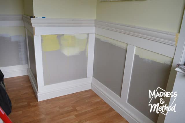 Installing Layered Wainscoting | Madness & Method