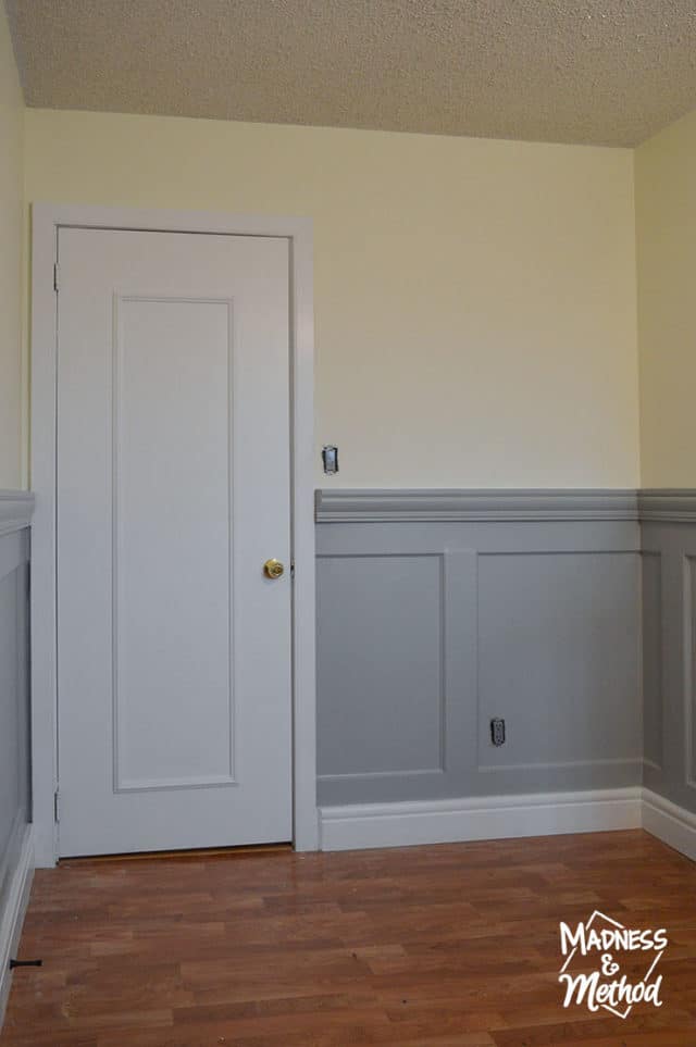 Installing Layered Wainscoting | Madness & Method
