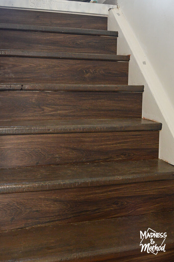 Wood-Look Staircase Makeover | Madness & Method