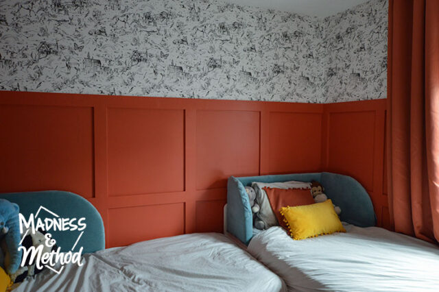 Shared Kids' Red Bedroom Reveal | Madness & Method