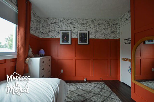 Shared Kids' Red Bedroom Reveal | Madness & Method