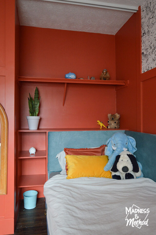 Shared Kids' Red Bedroom Reveal | Madness & Method