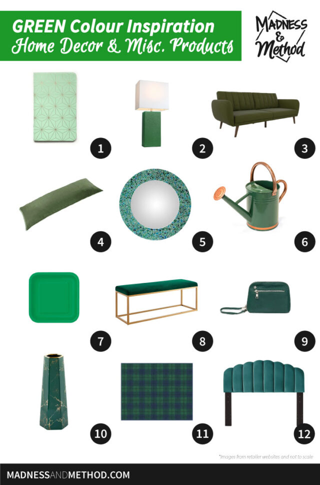 Colour Inspiration: Green | Madness & Method