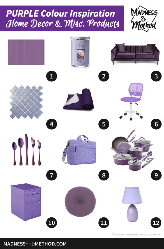 Colour Inspiration: Purple | Madness & Method
