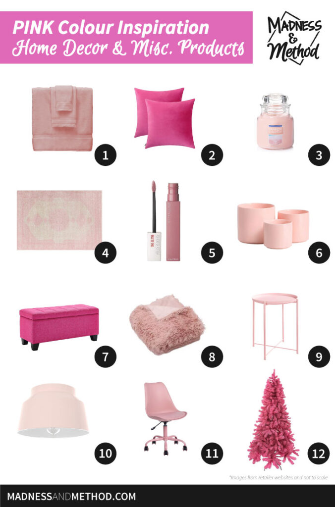 Colour Inspiration: Pink | Madness & Method