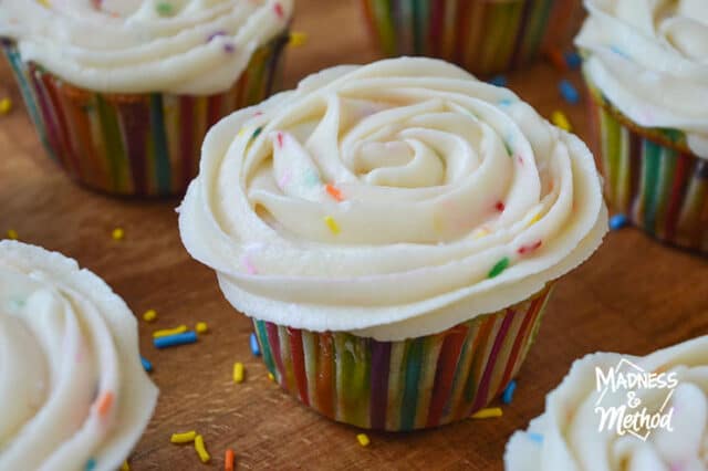 Homemade Funfetti Cupcakes | Madness & Method