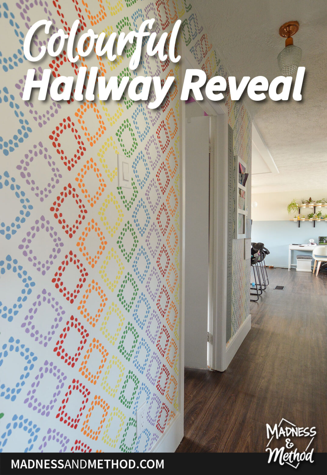 Colourful Hallway Reveal! | Madness & Method