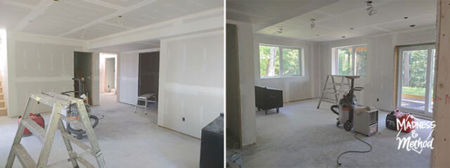 Cottage Basement Living Room Plans | Madness & Method