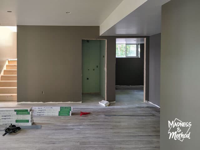 Cottage Basement Bath Plans | Madness & Method