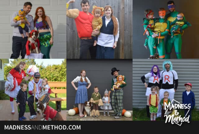 Family Halloween Costume Ideas | Madness & Method