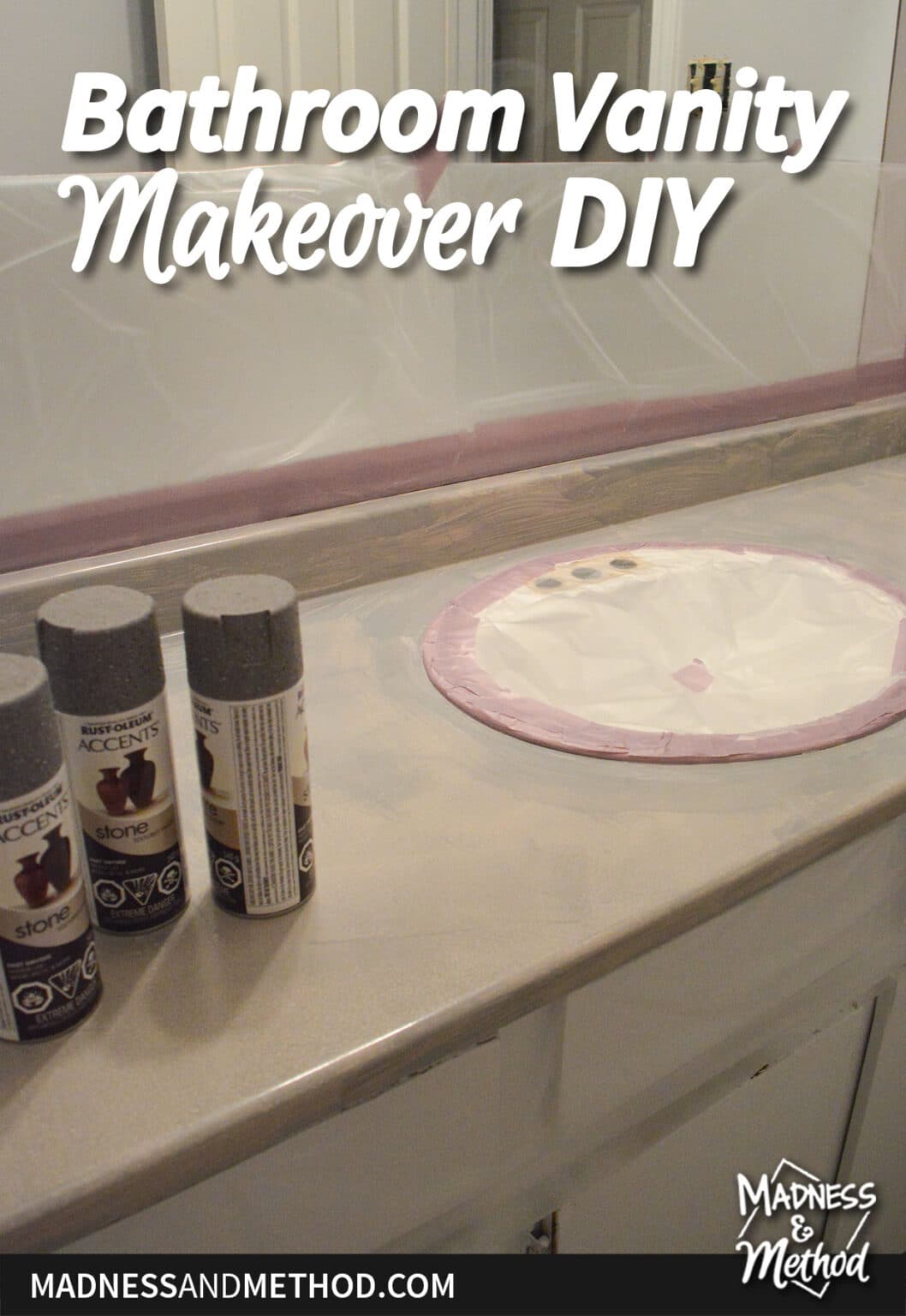 Bathroom Vanity Makeover DIY | Madness & Method
