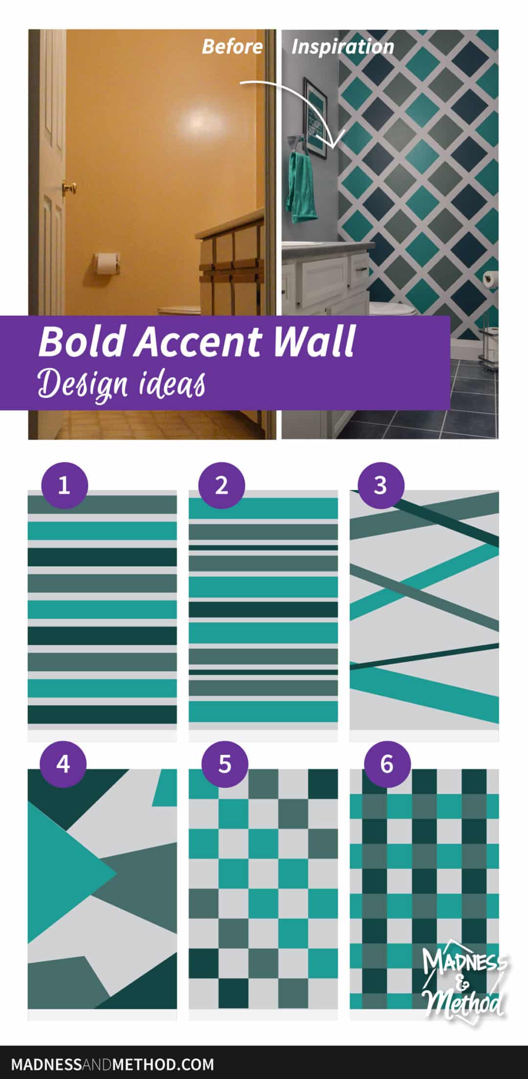 bold-accent-wall-design | Madness & Method