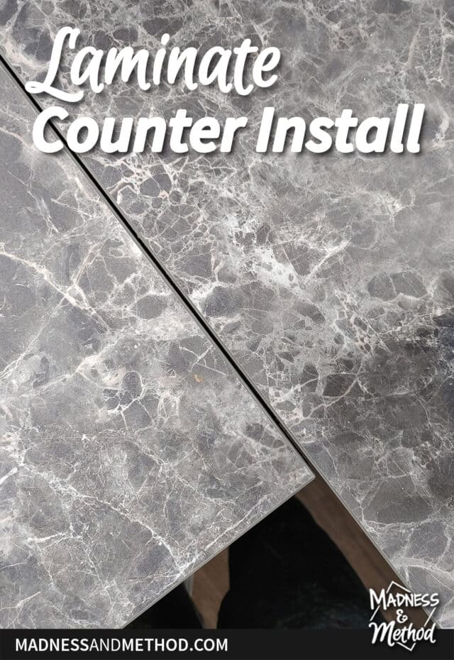 Laminate Counter Install | Madness & Method