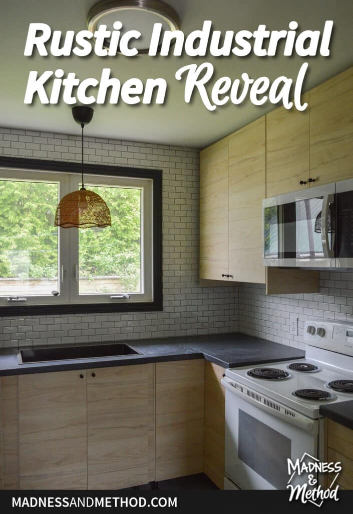 Rustic Industrial Kitchen Reveal | Madness & Method