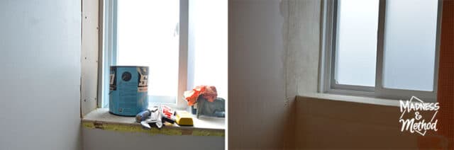 Basement Bathroom Construction Progress | Madness & Method