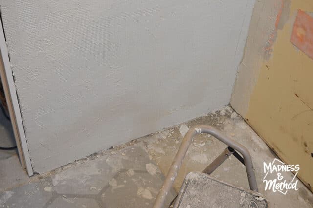 Basement Bathroom Construction Progress | Madness & Method