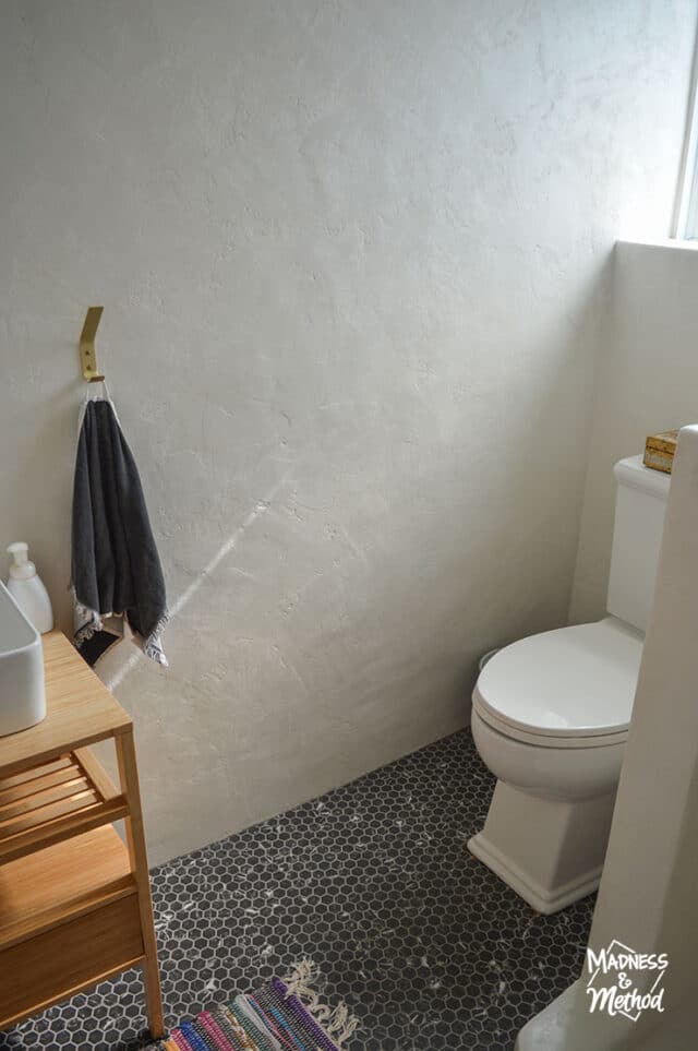 White Microcement Bathroom Reveal | Madness & Method