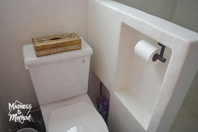 White Microcement Bathroom Reveal | Madness & Method